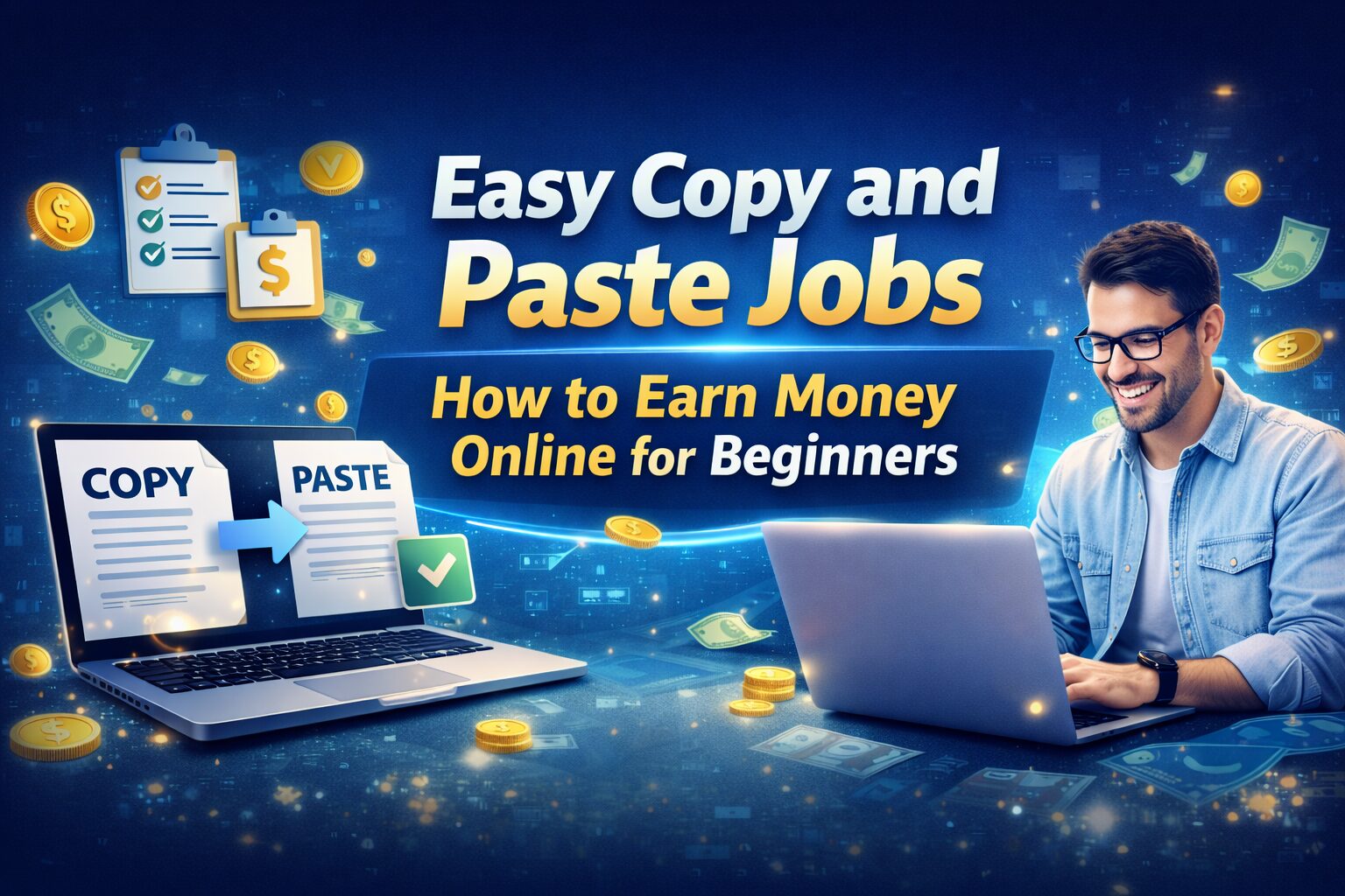 Easy Copy and Paste Jobs Online – Work from Home for Beginners