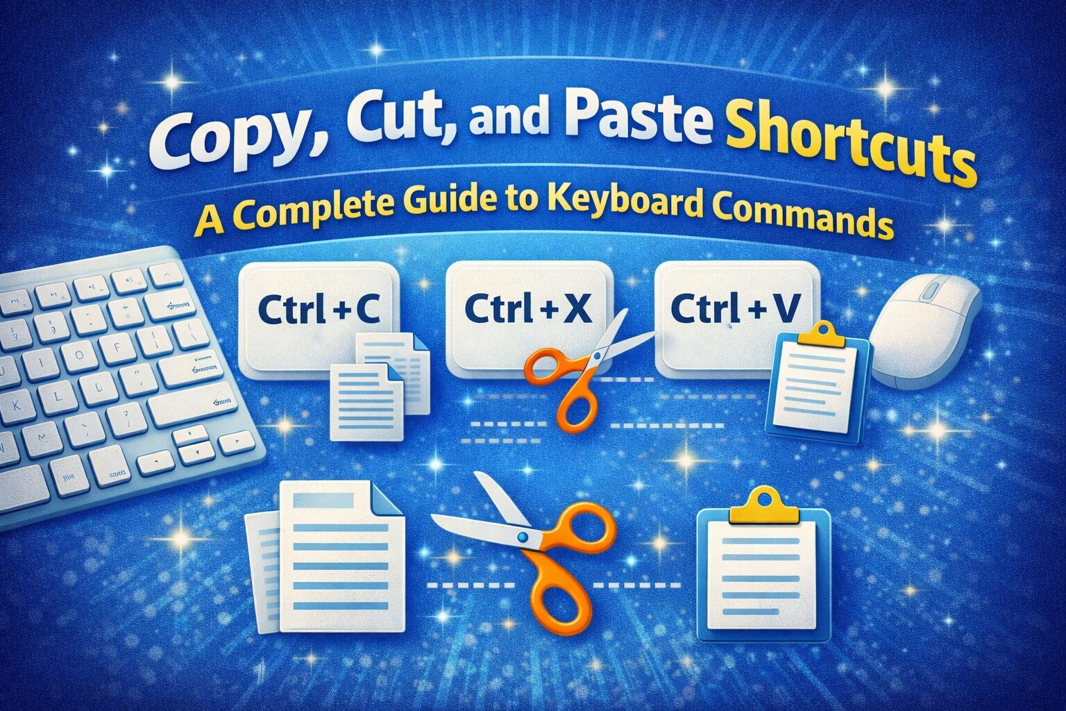 Copy, Cut, and Paste Shortcuts: Keyboard Commands Explained